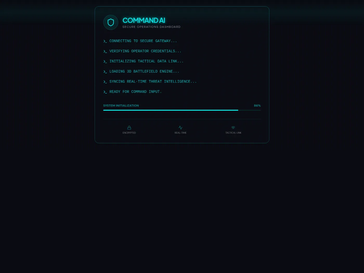 CommandAI Operations Dashboard