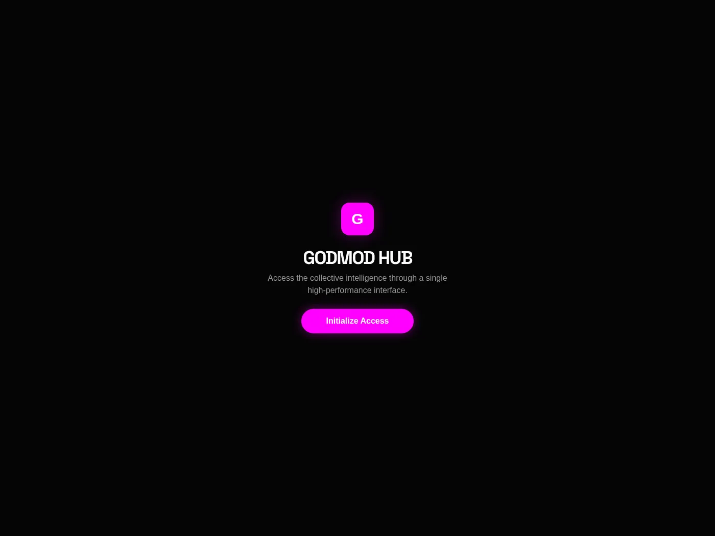 GodMod AI Command Hub