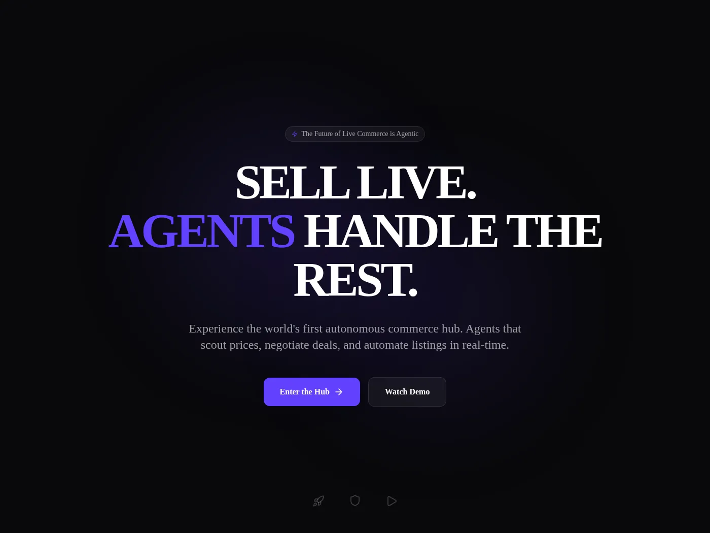 Livestream AI Commerce Hub