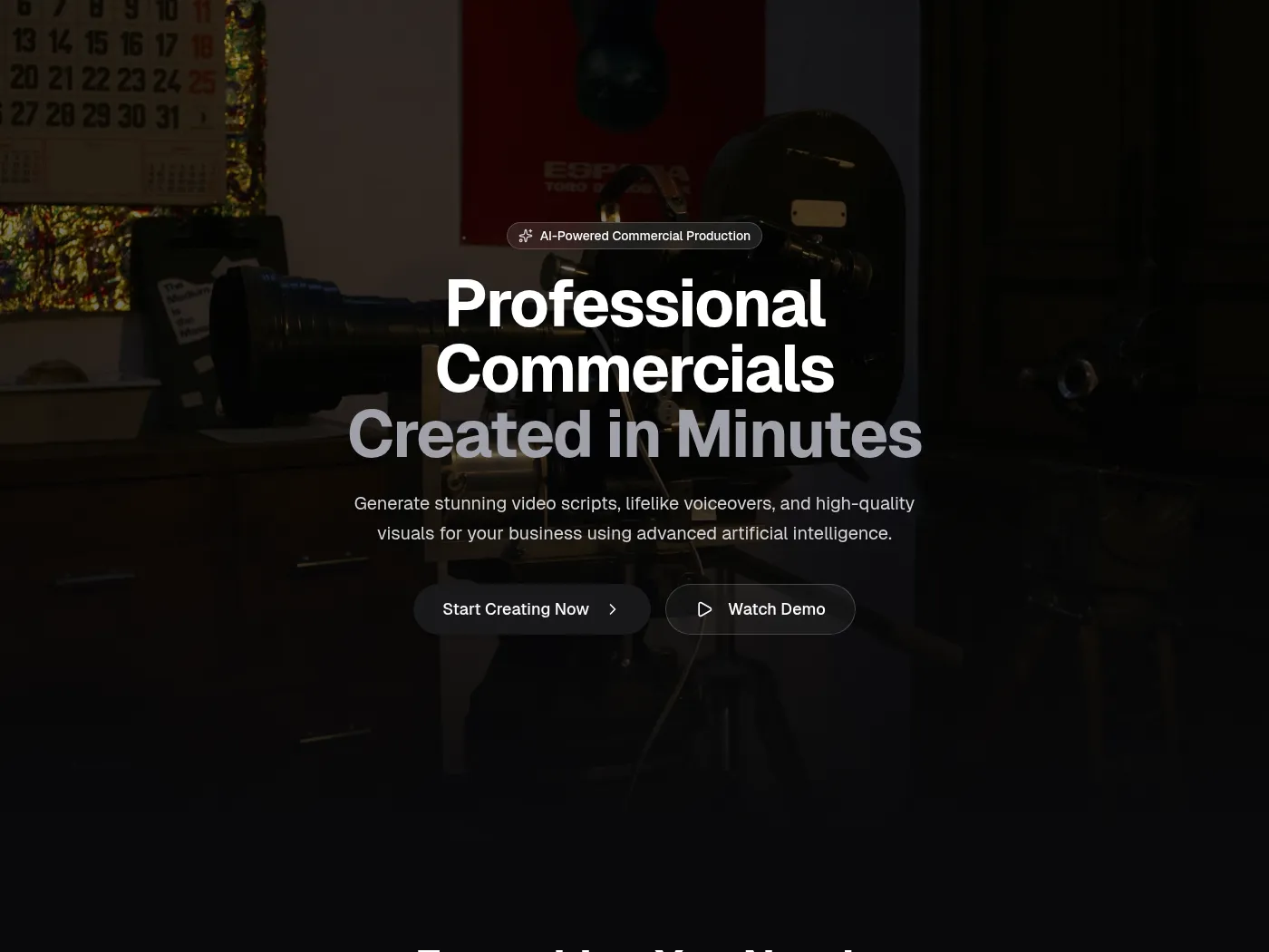 AI Commercial Maker