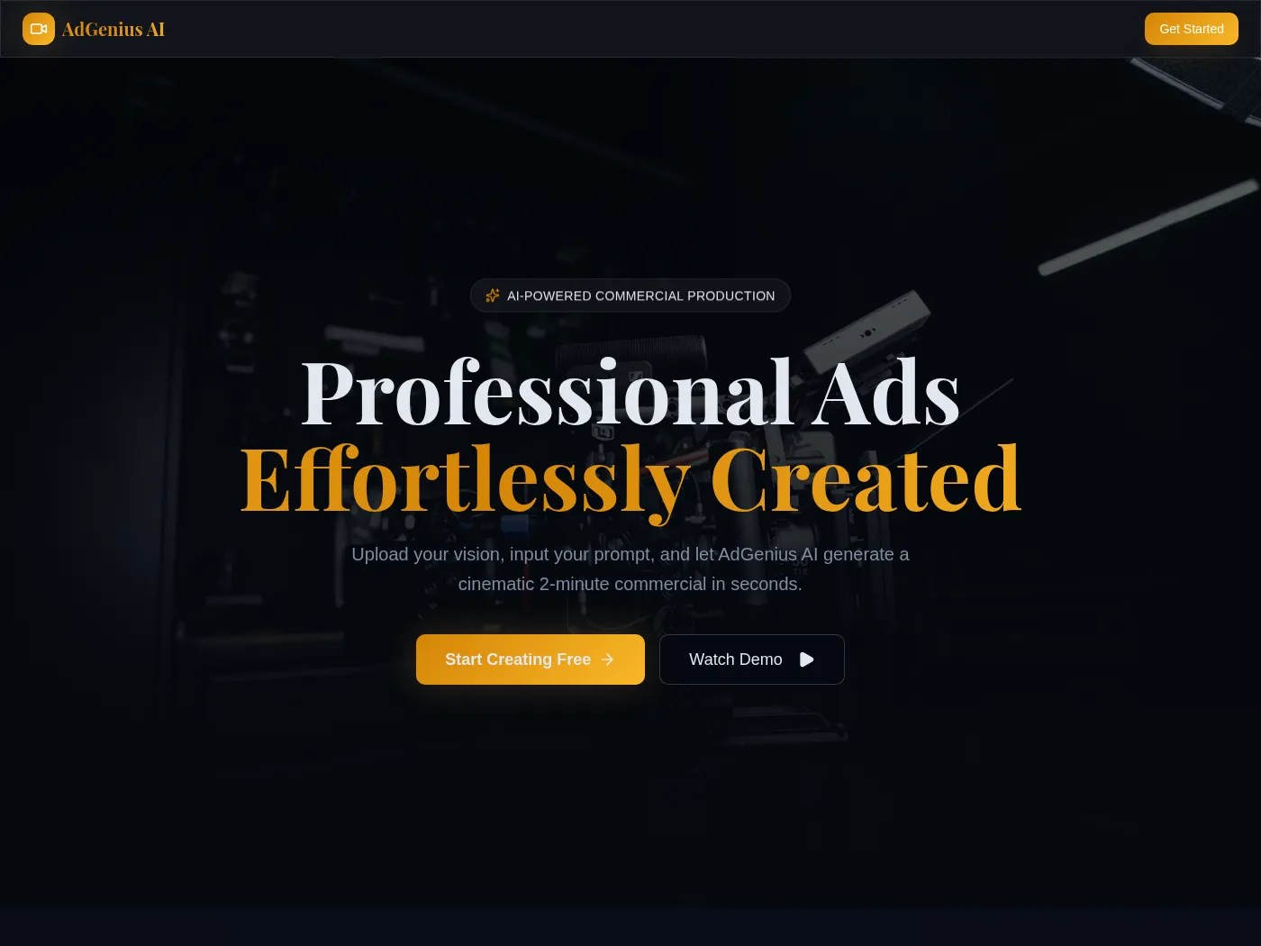 AI Commercial Creator