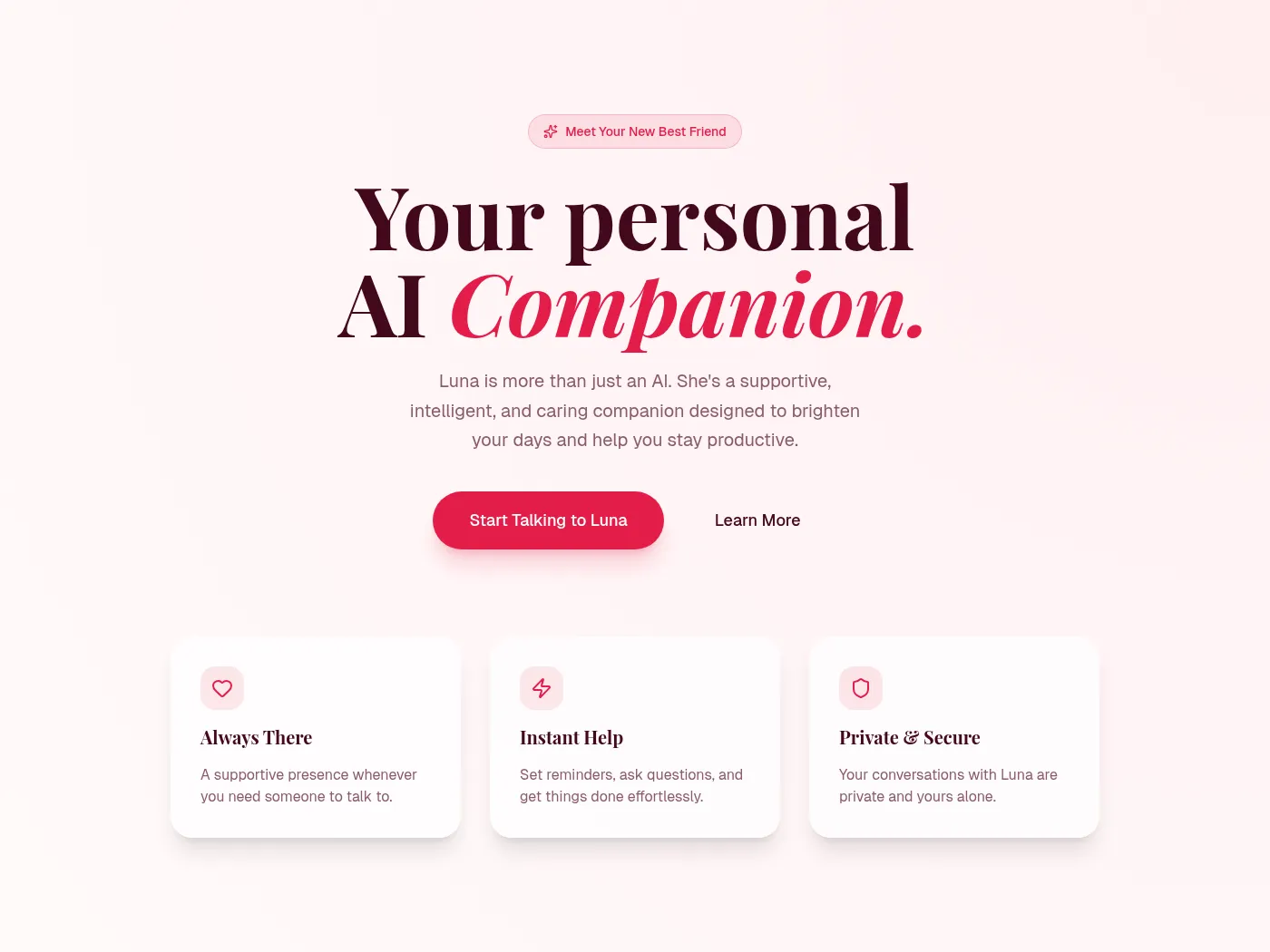 AI Companion Assistant