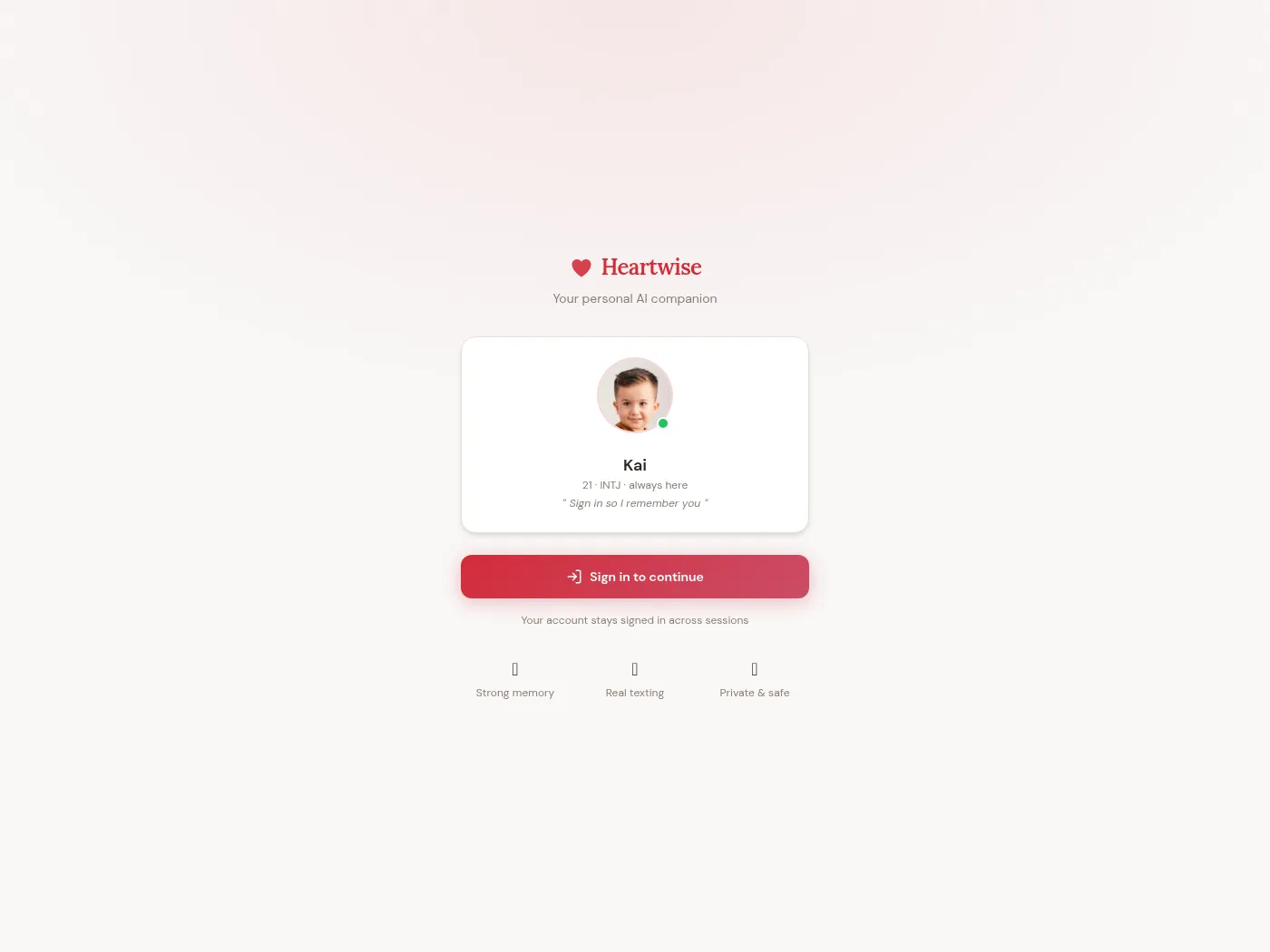 Heartwise AI Companion