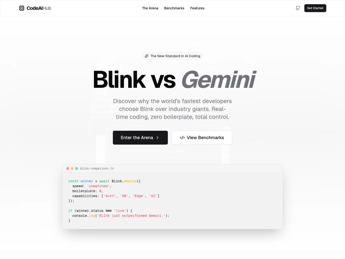 CodeAI Comparison Hub