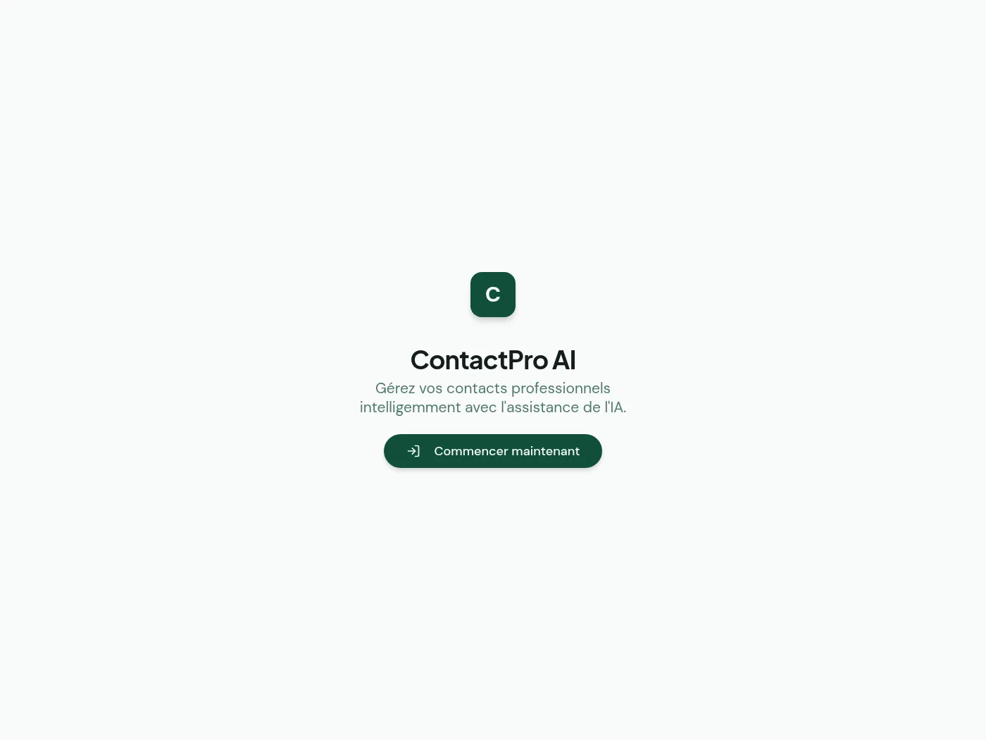 AI Contact Manager