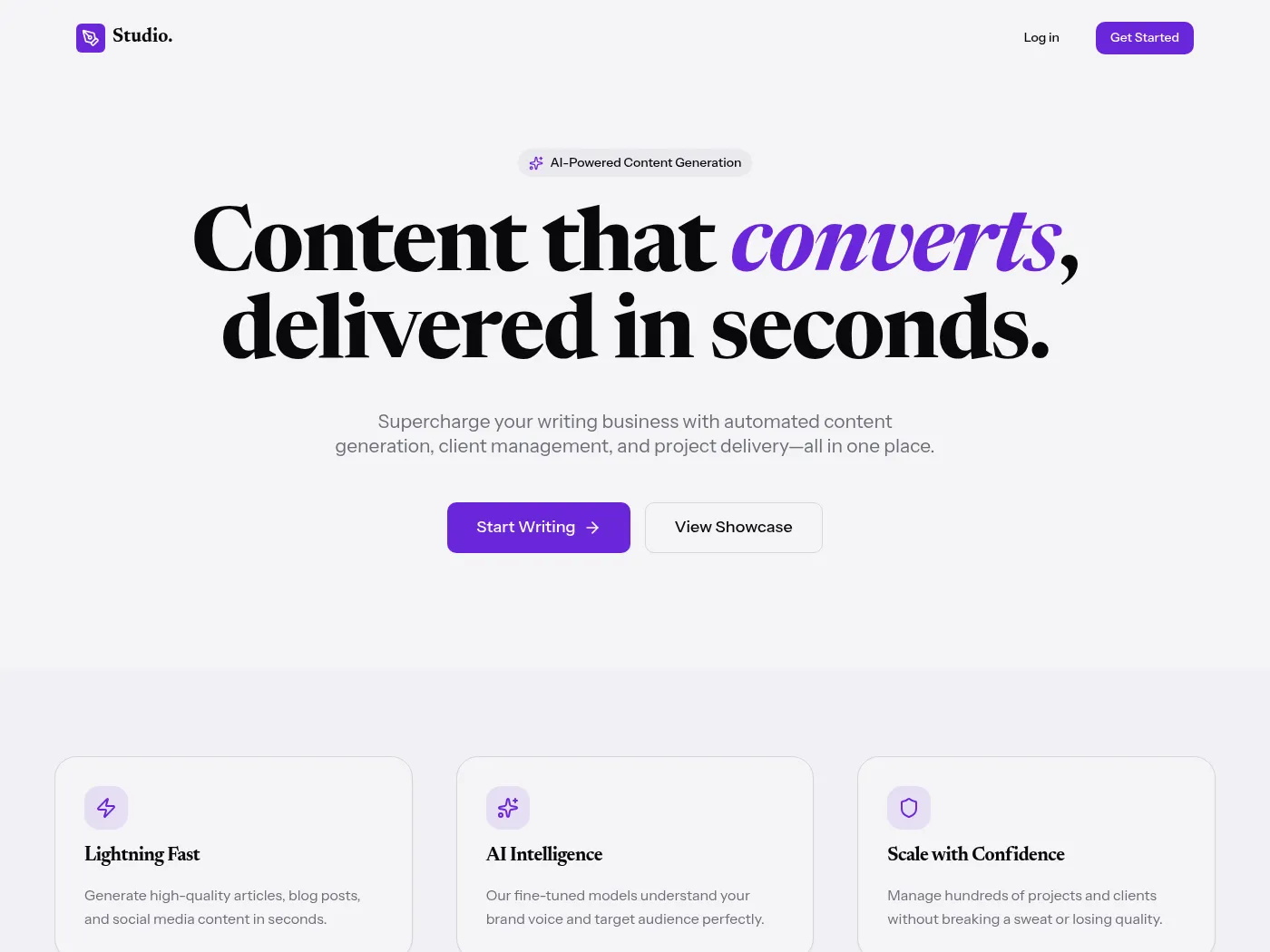 AI Content Studio