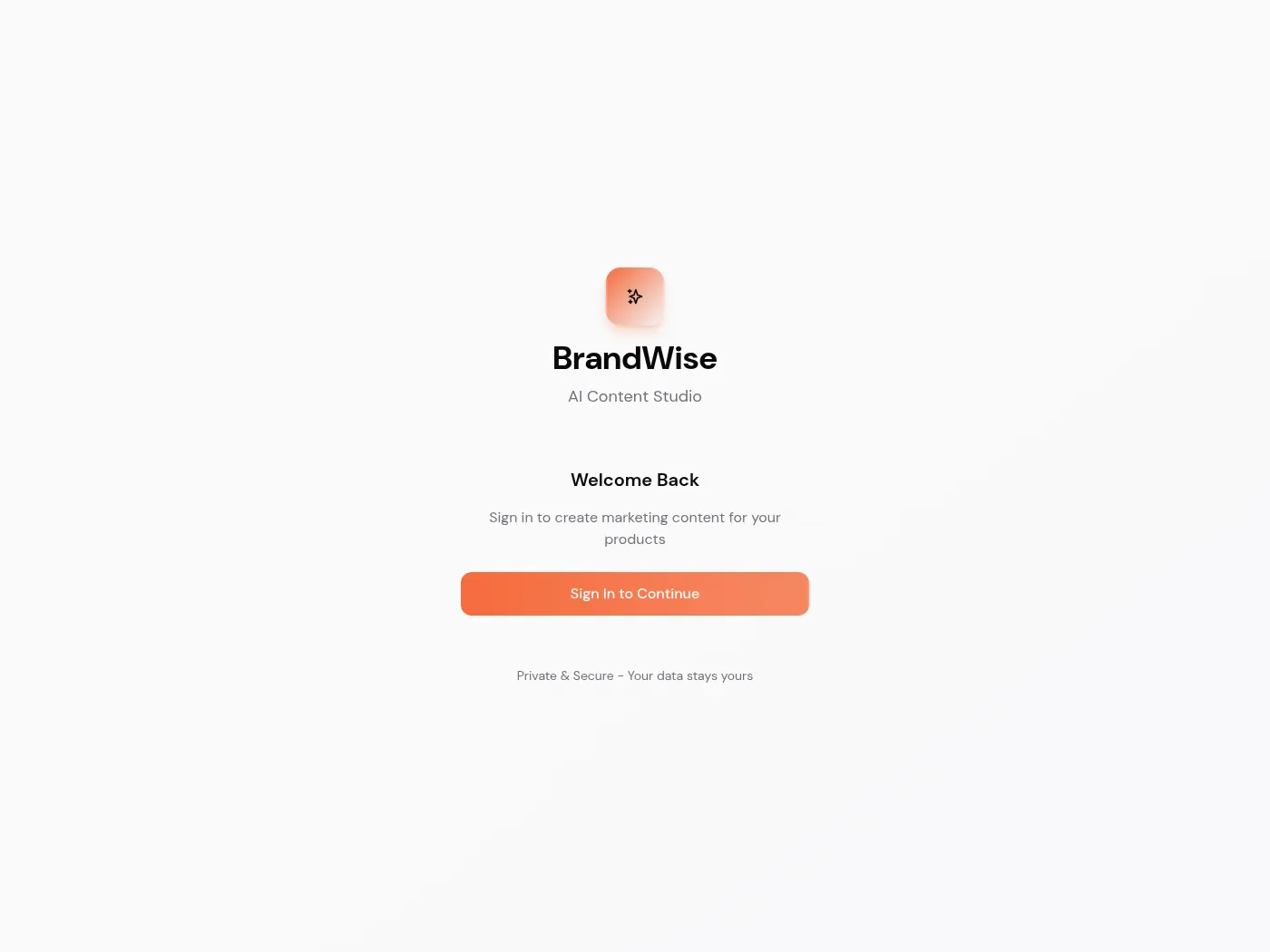 BrandWise AI Content Studio