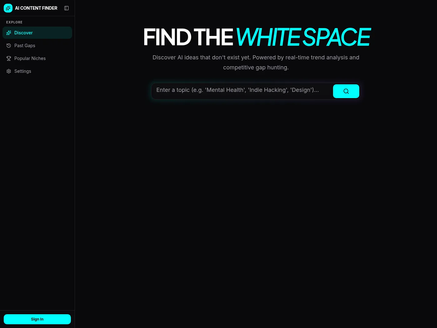 AI Content Finder