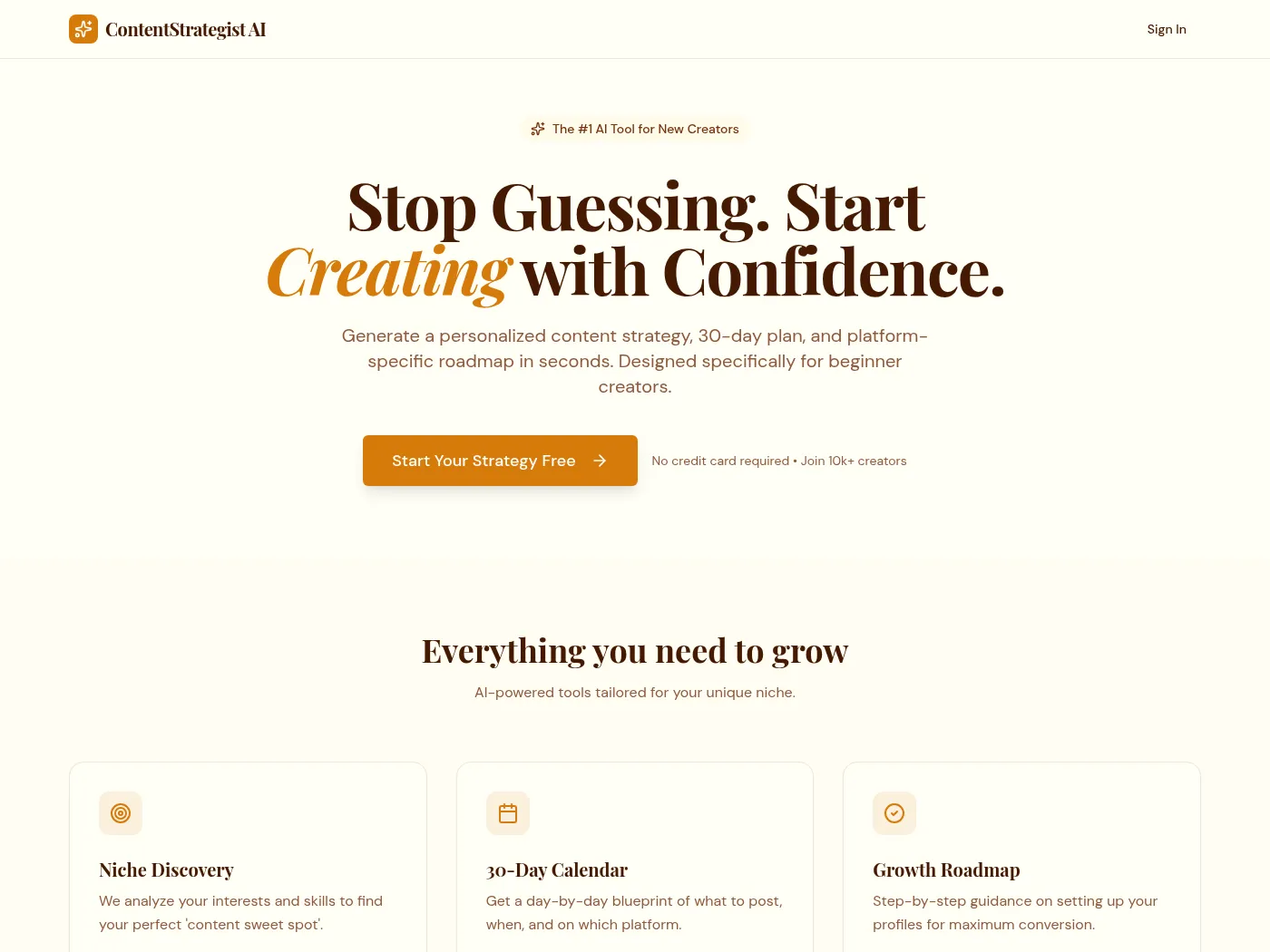 Content Strategist AI