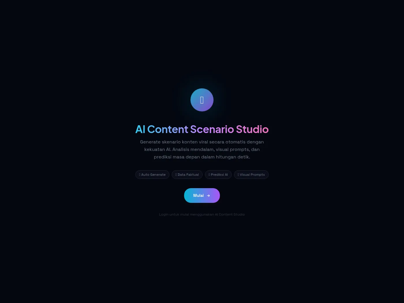 AI Content Scenario Studio