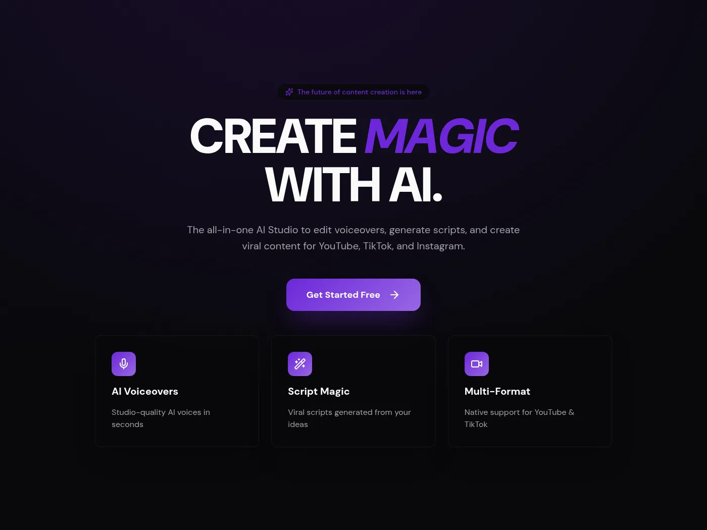 AI Content Editor Studio