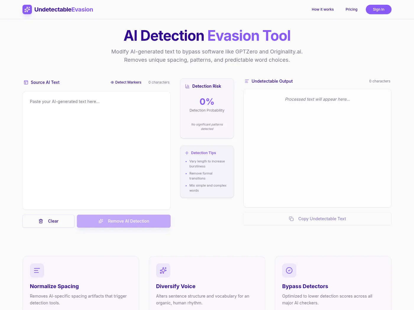 AI Content Undetectable Formatter