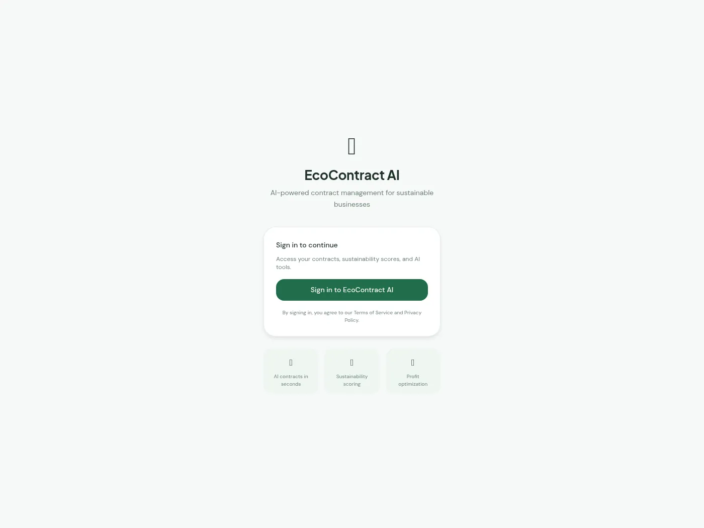 EcoContract AI