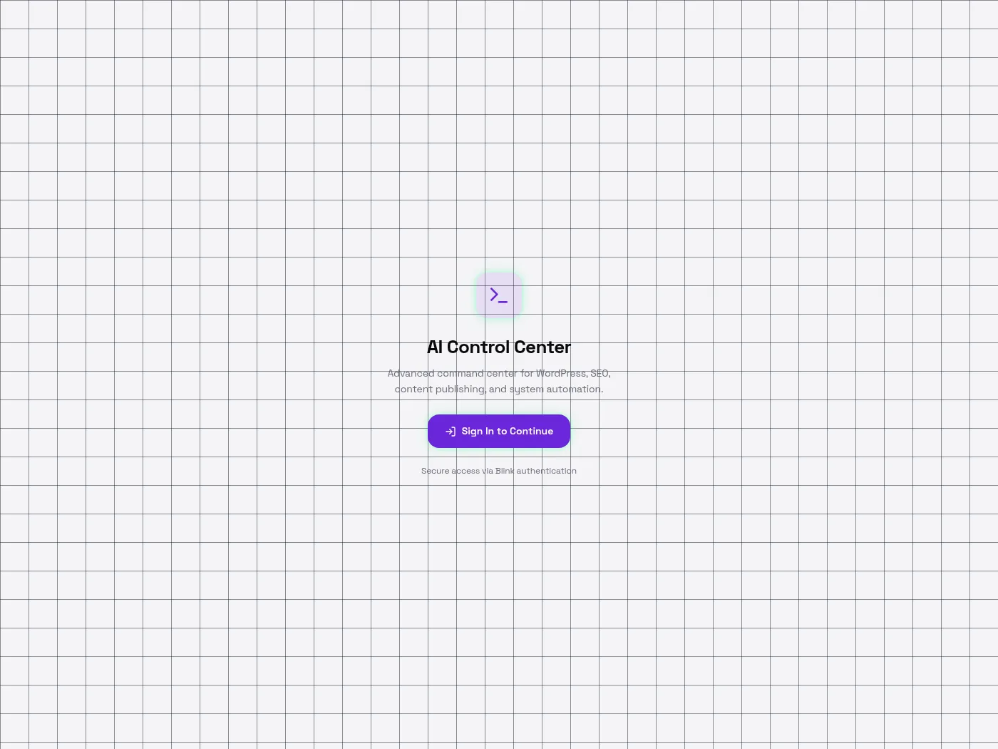 AI Control Command Center