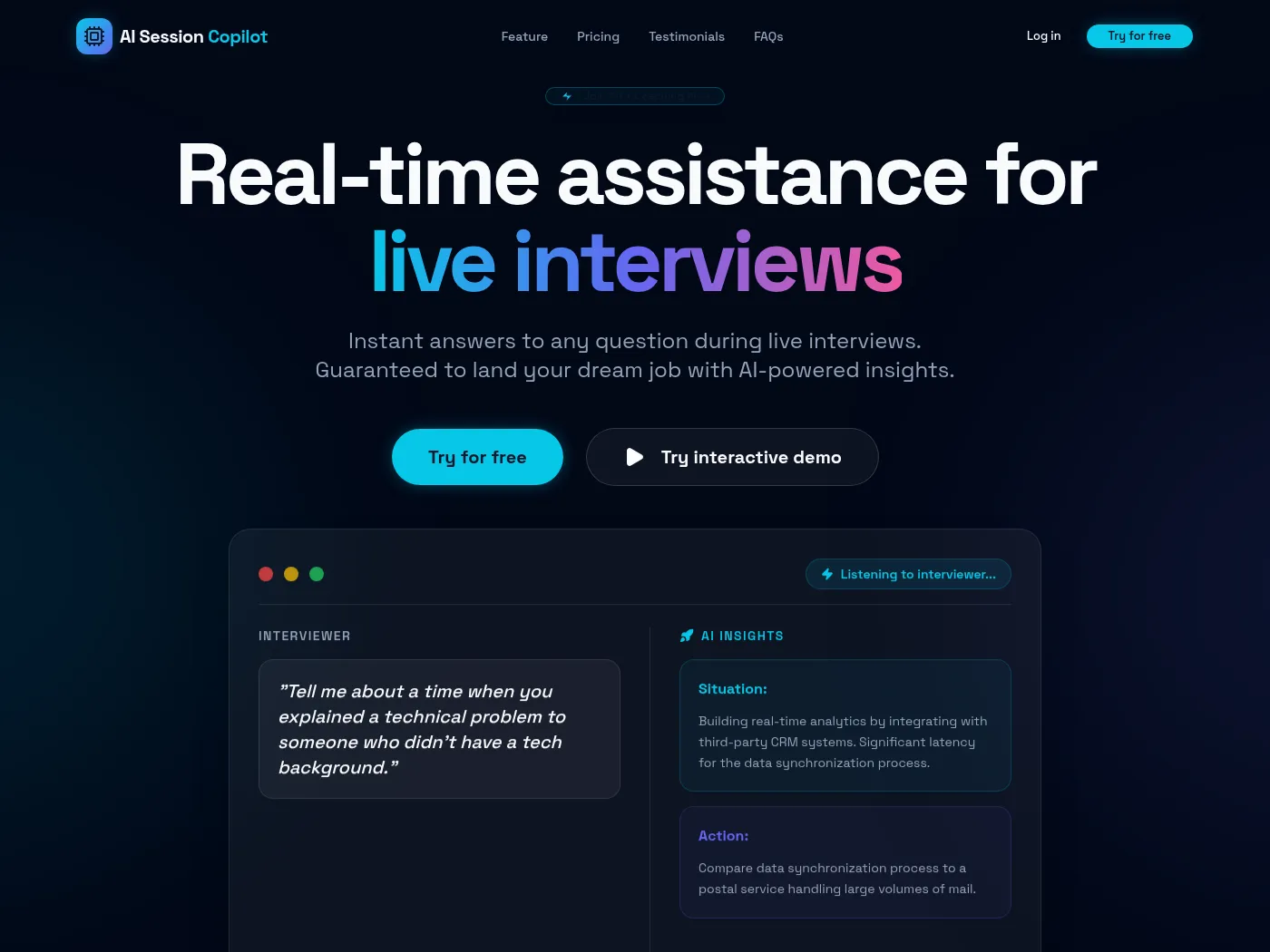 AI Session Copilot
