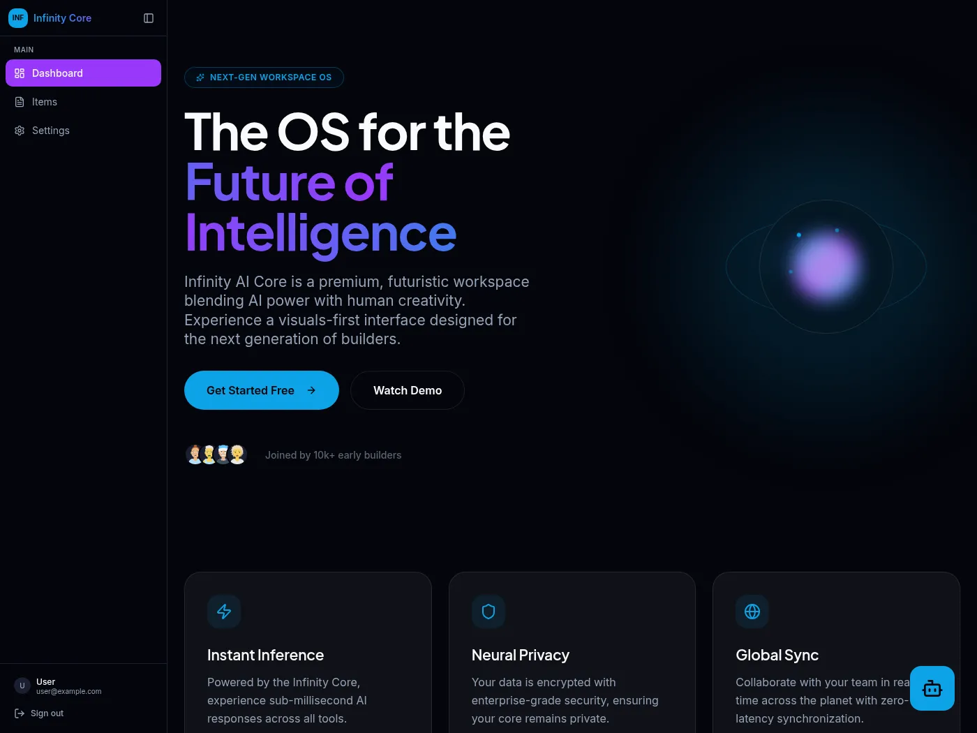 Infinity AI Core Icon