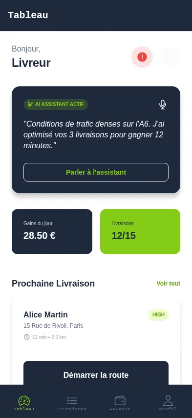AI Courier Assistant