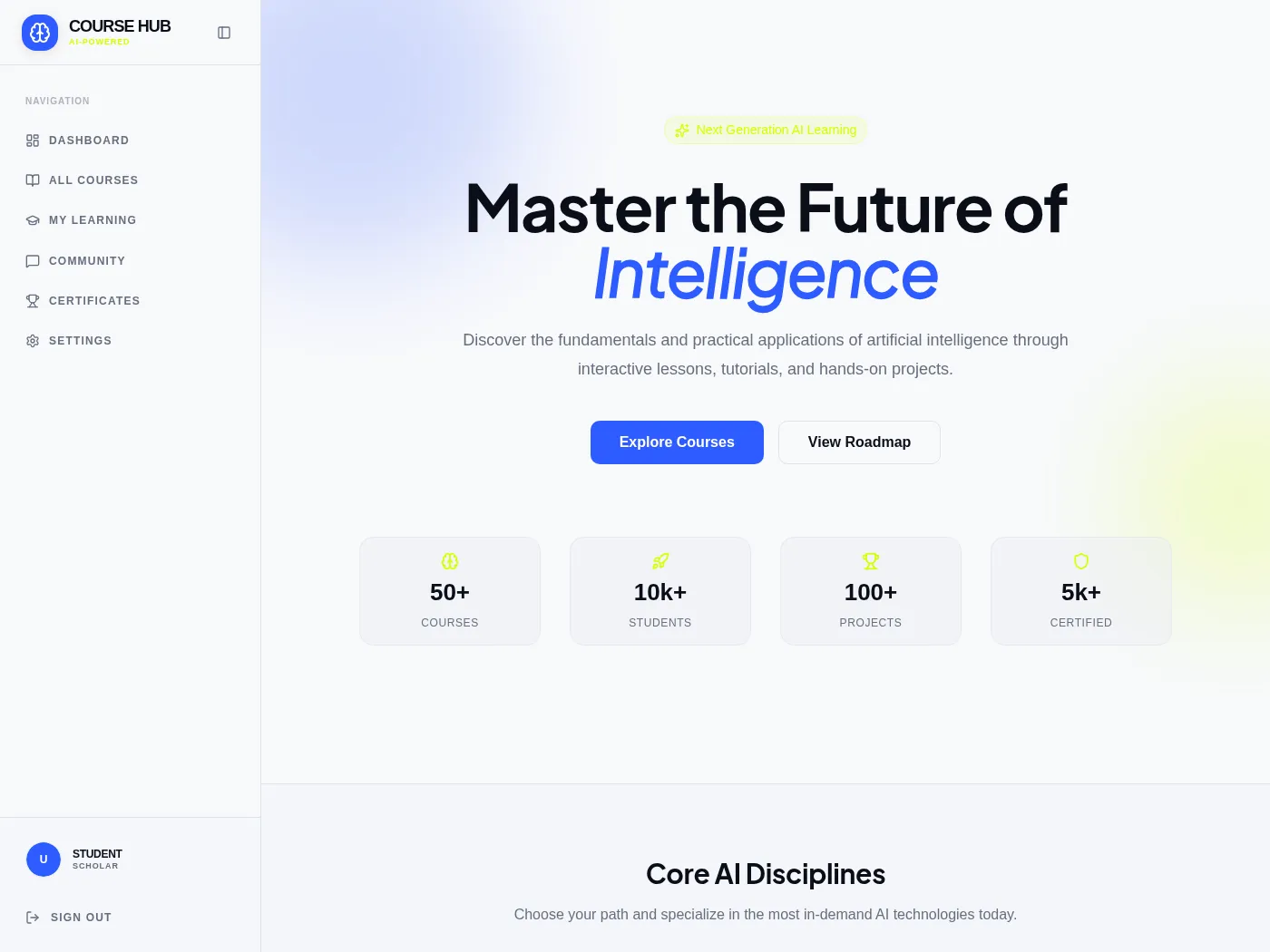 AI Course Hub
