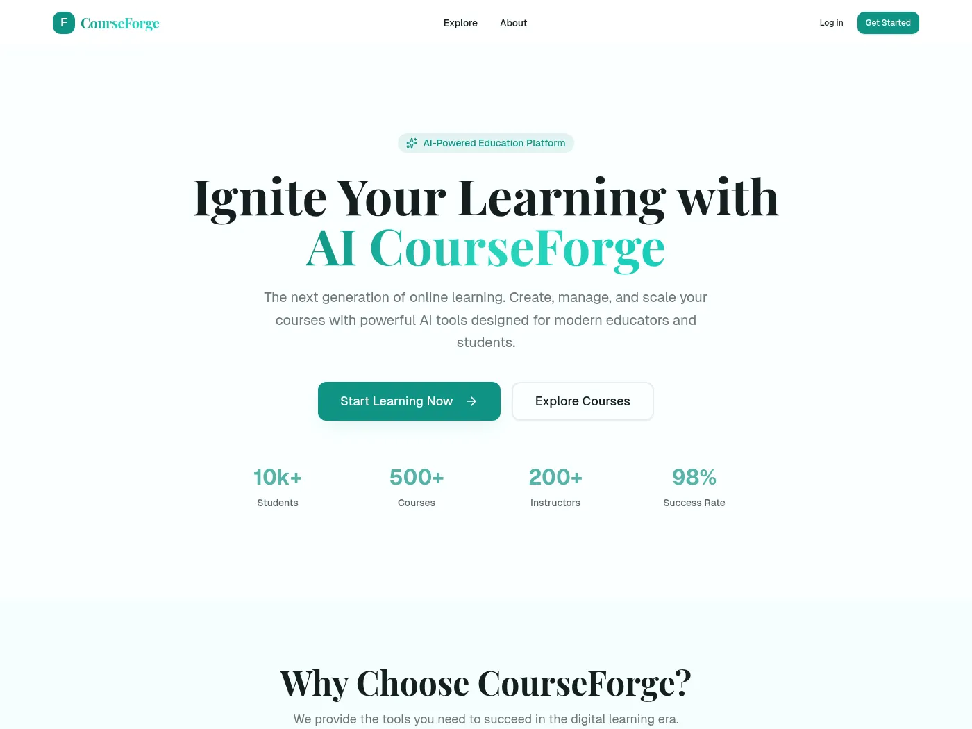 AI CourseForge