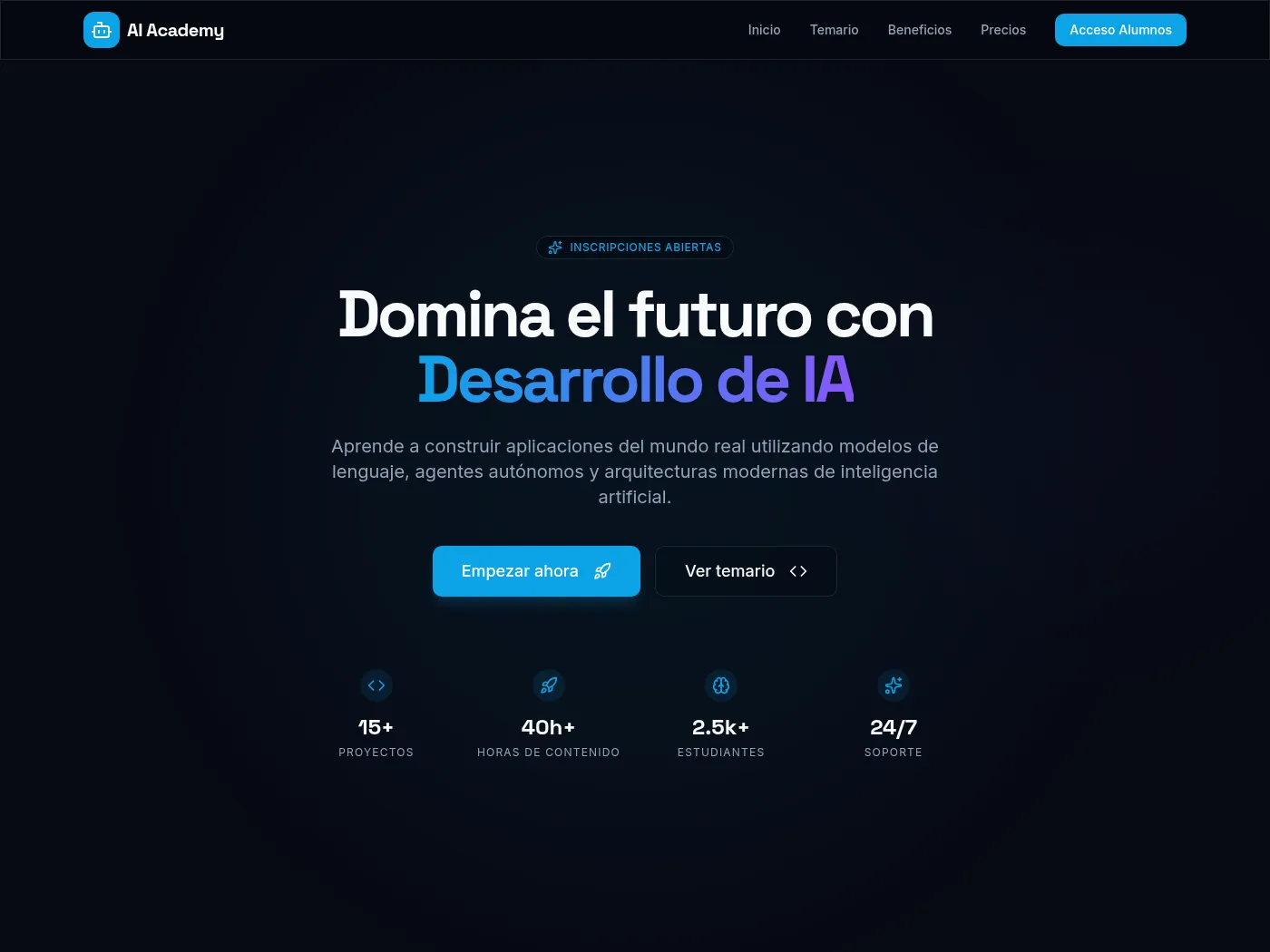 AI Dev Course Web