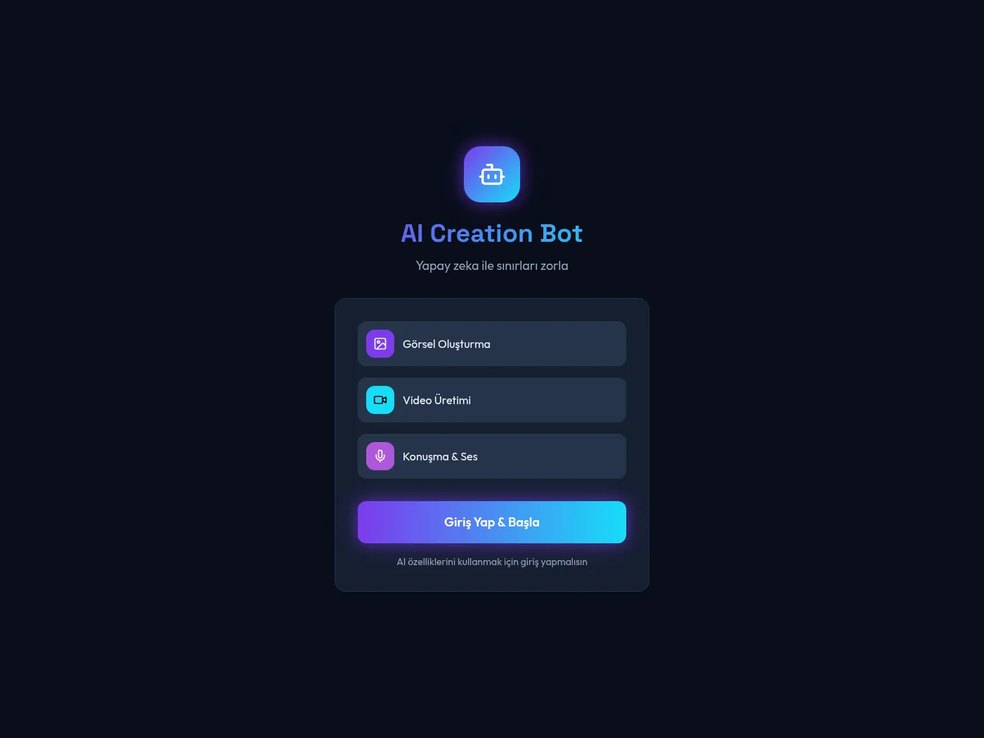 AI Creation Bot
