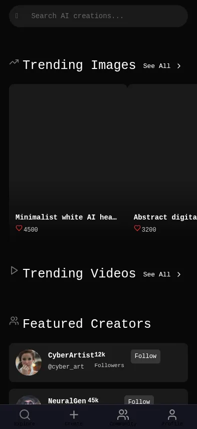 AI Creative Futurist Mobile