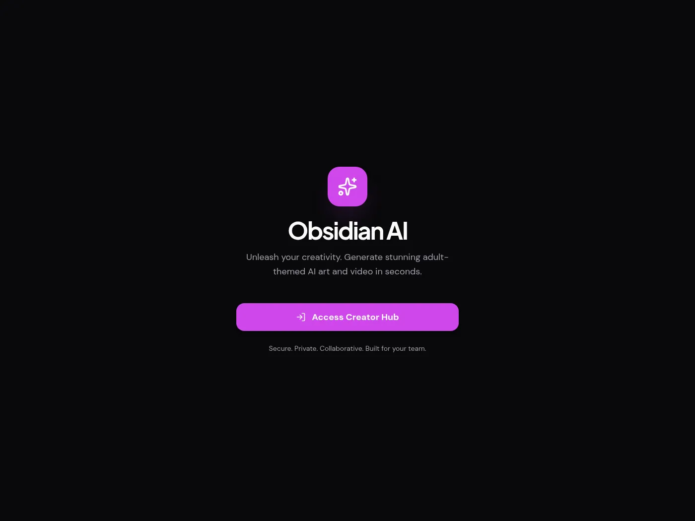 Adult AI Creator Hub
