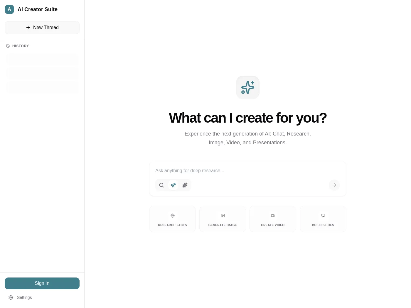AI Creator Suite