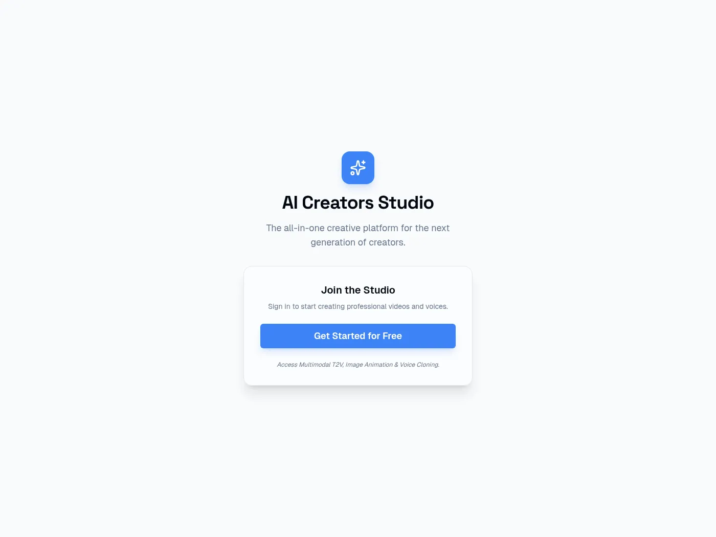 AI Creators Studio