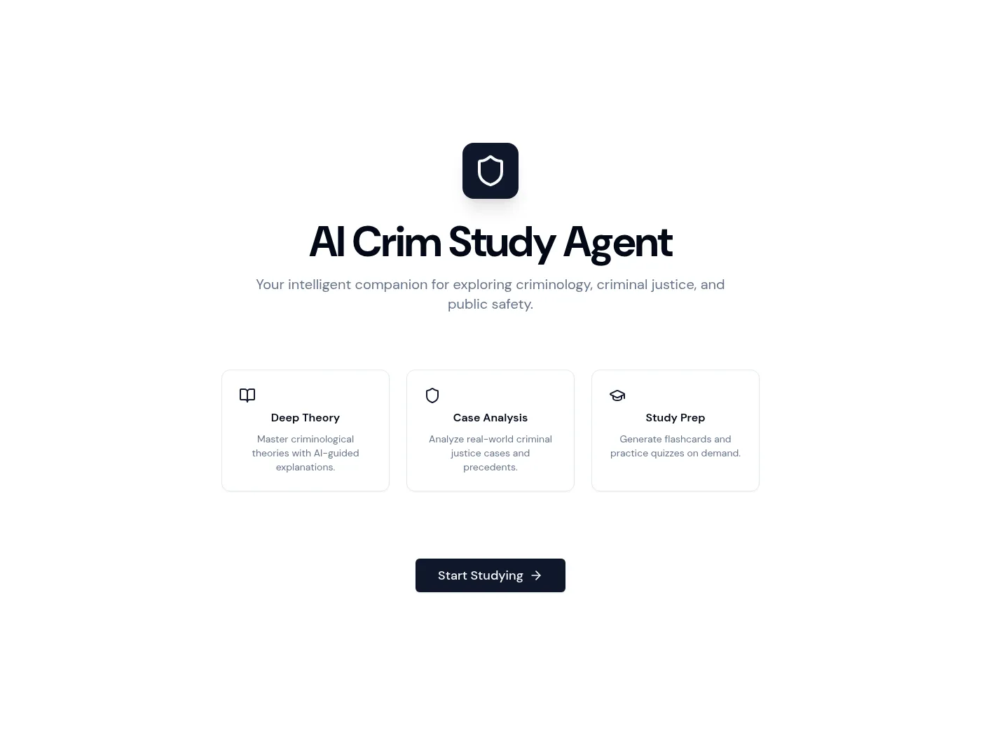 AI Crim Study Agent