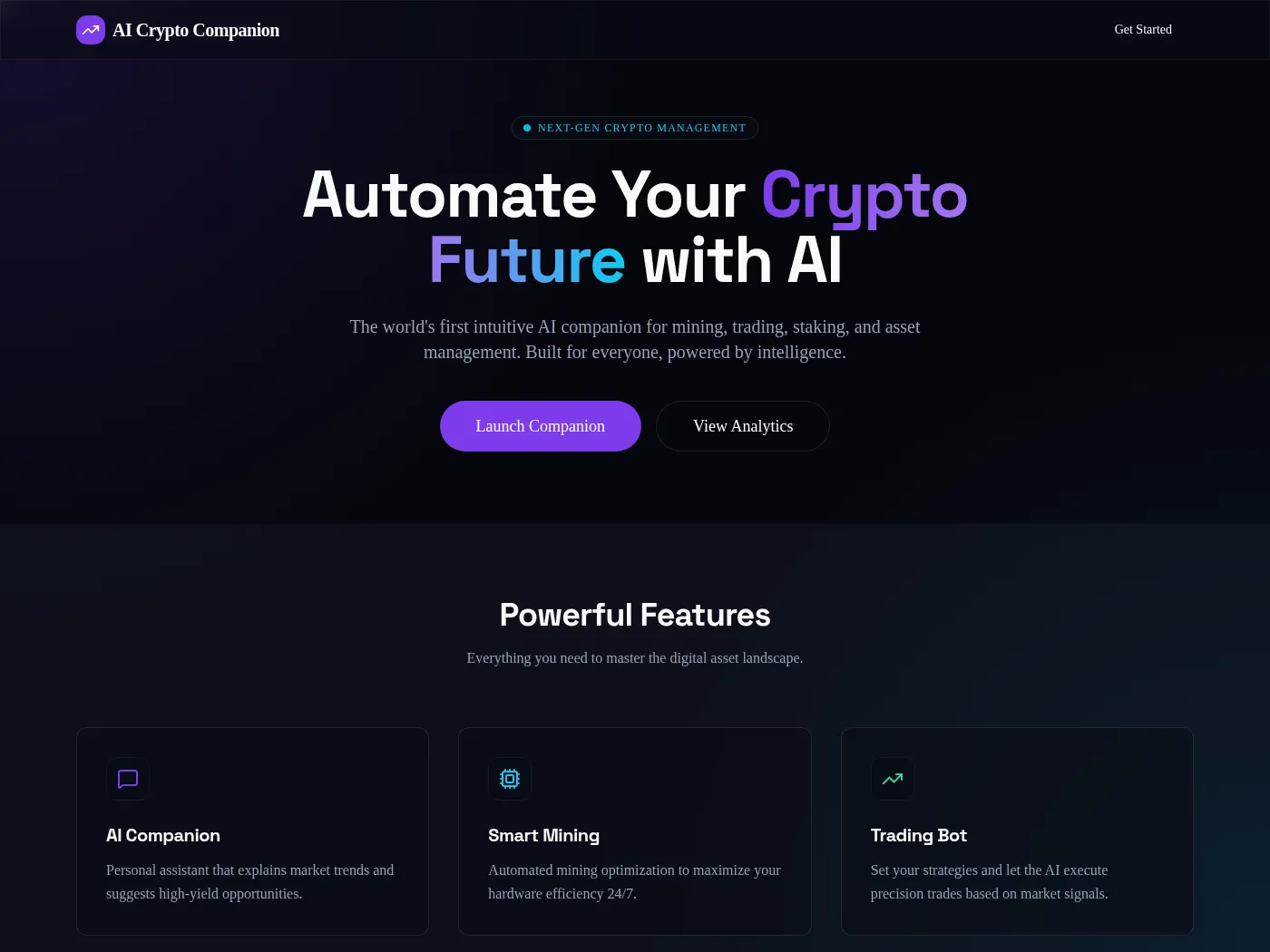 AI Crypto Companion