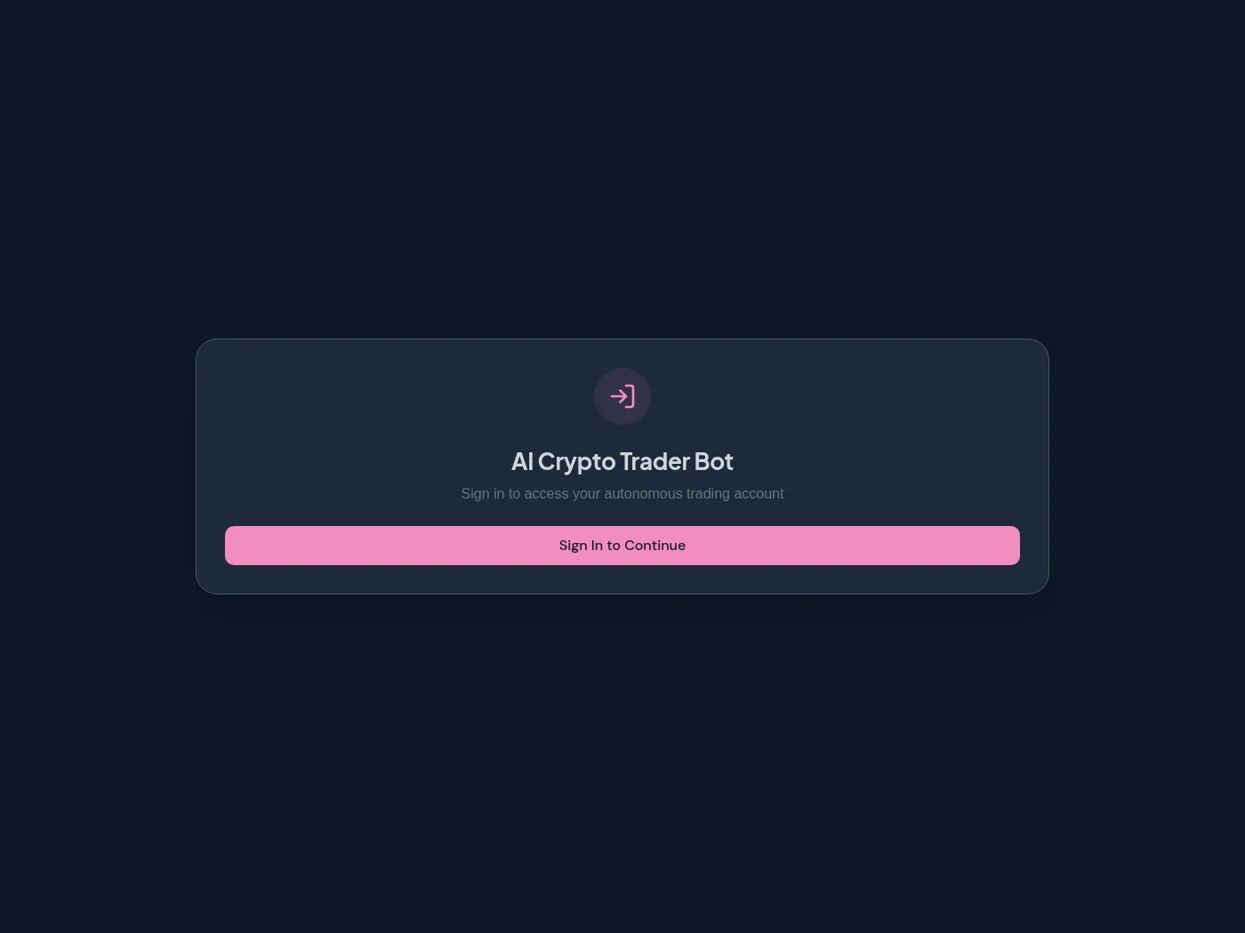 AI Crypto Trader Bot