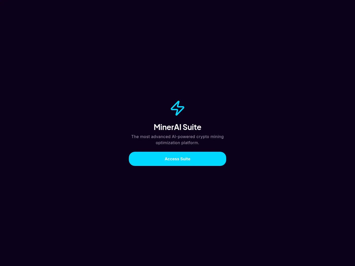 CryptoMiner AI Suite