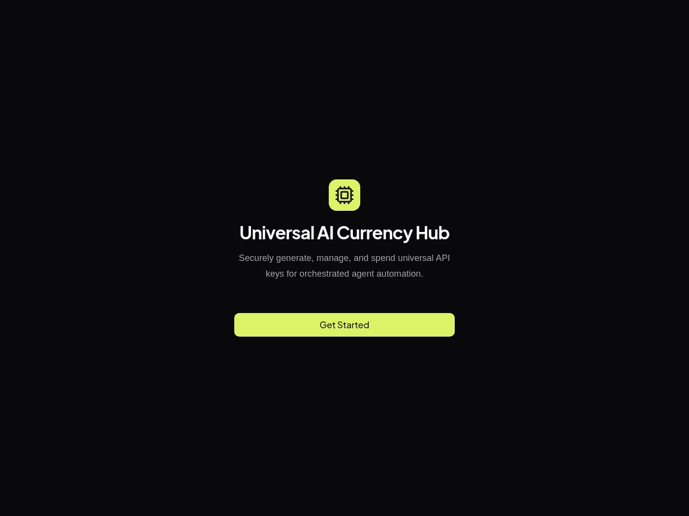 Universal AI Currency Hub