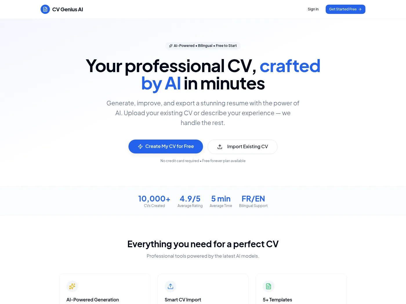 CV Genius AI