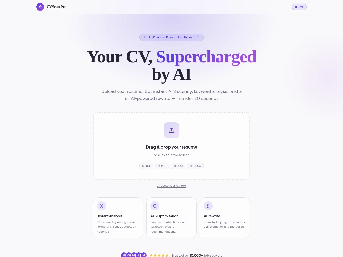 CV Genius AI Upgrade