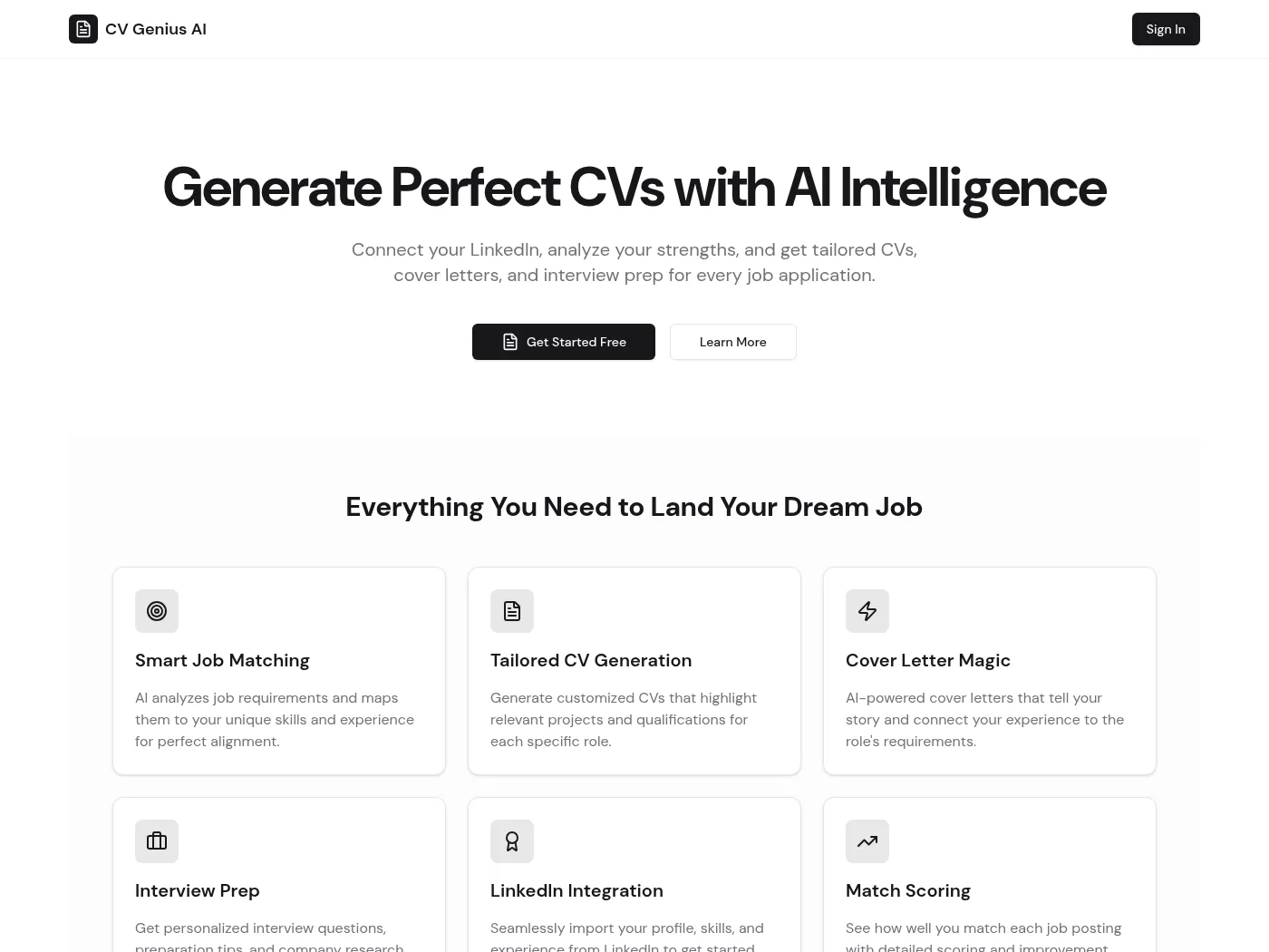 CV Genius AI