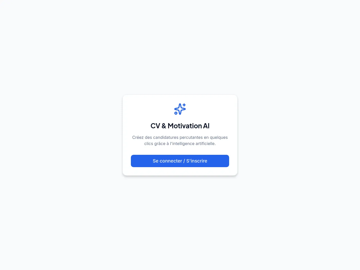 CV & Letter AI Builder