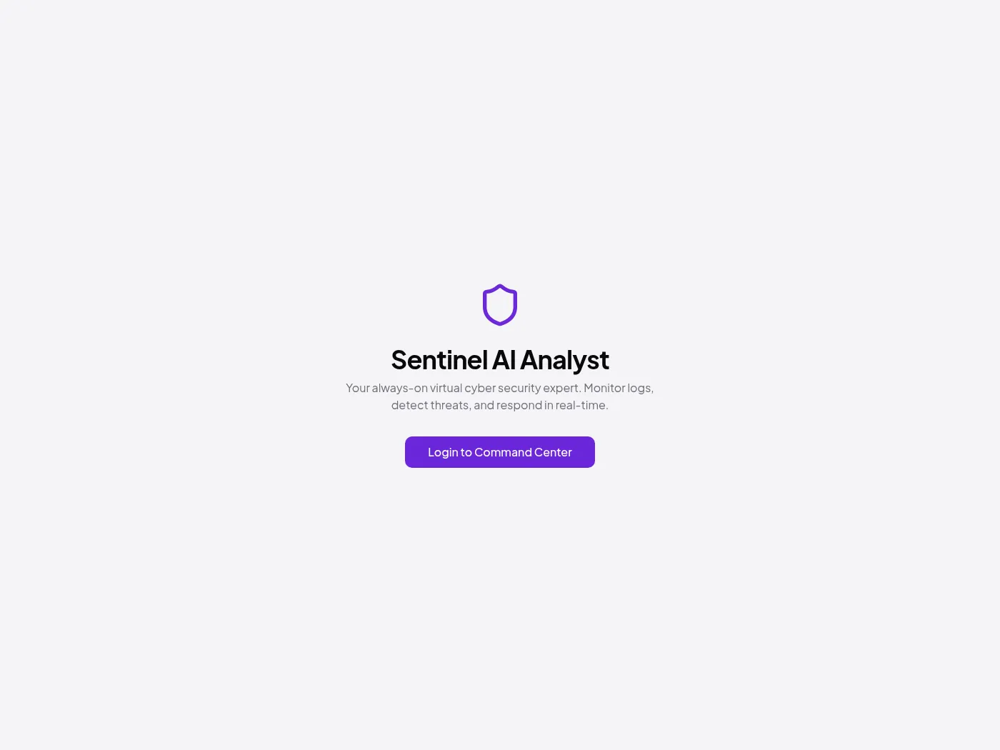 Sentinel AI Analyst