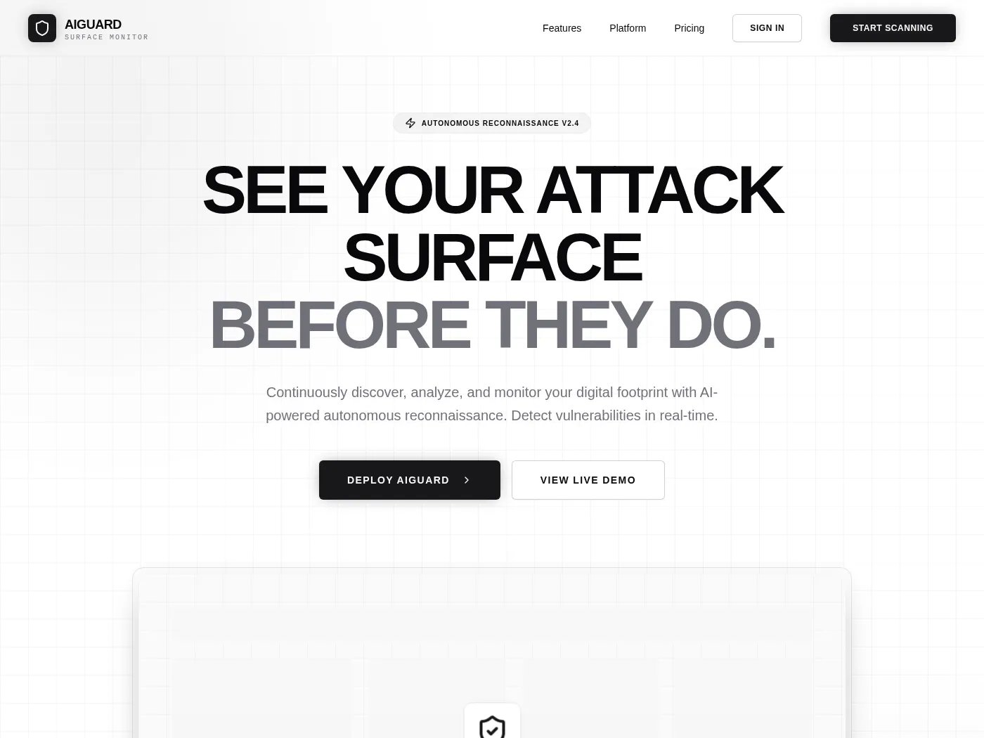 AIGuard Surface Monitor