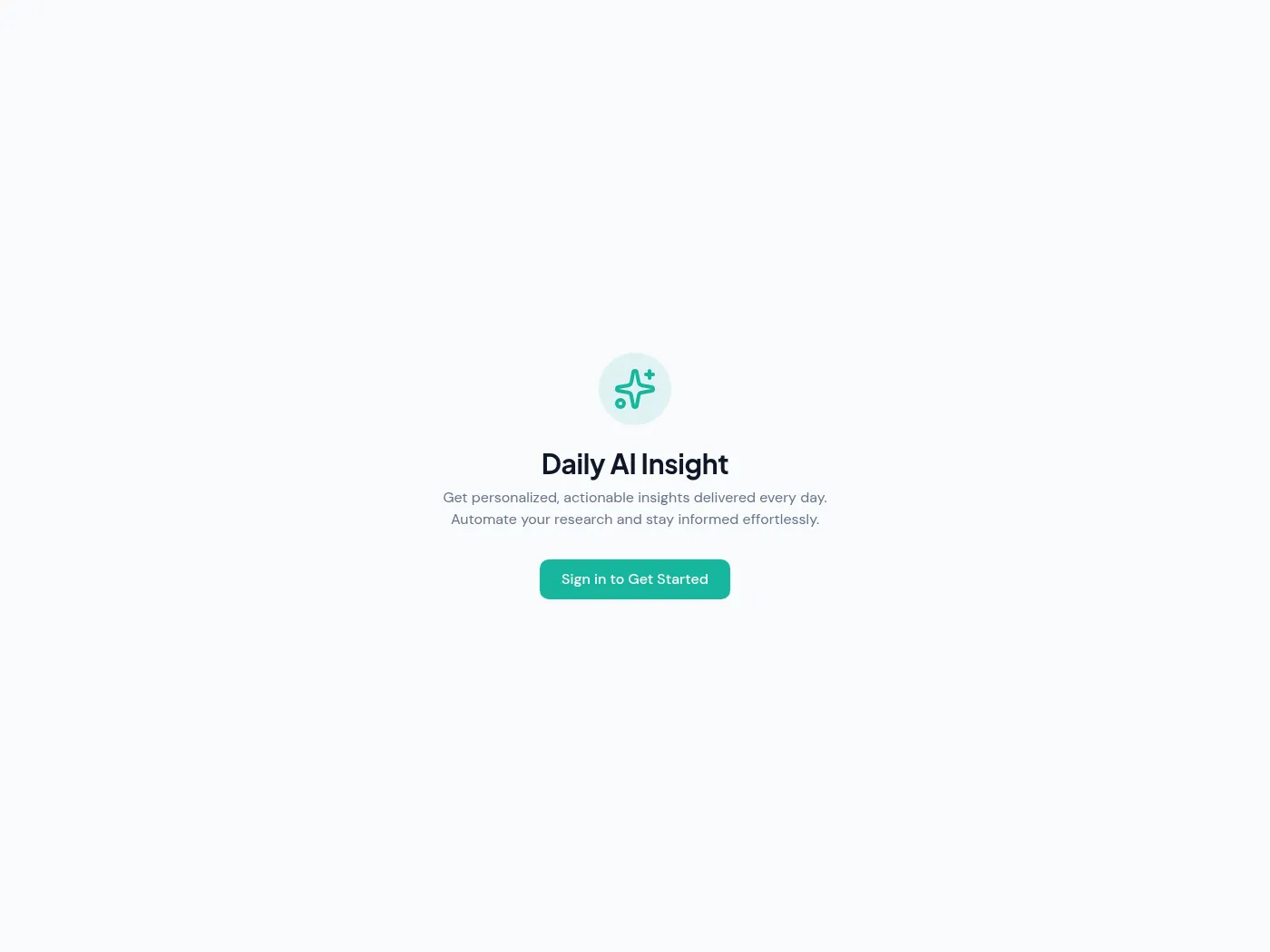 Daily AI Insight Agent