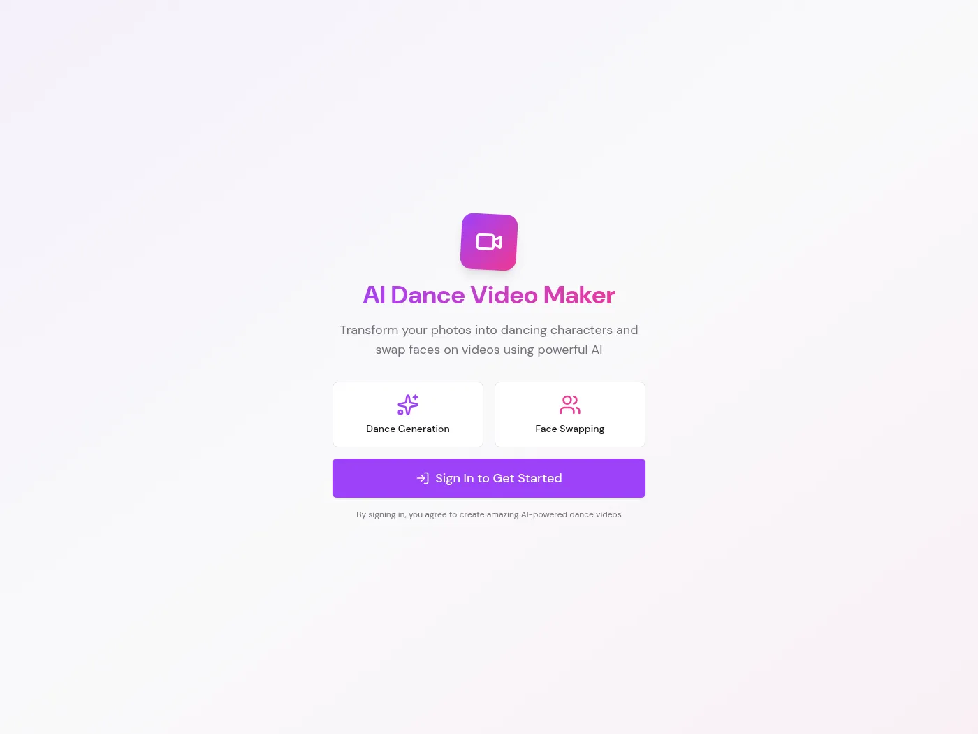 AI Dance Video Maker