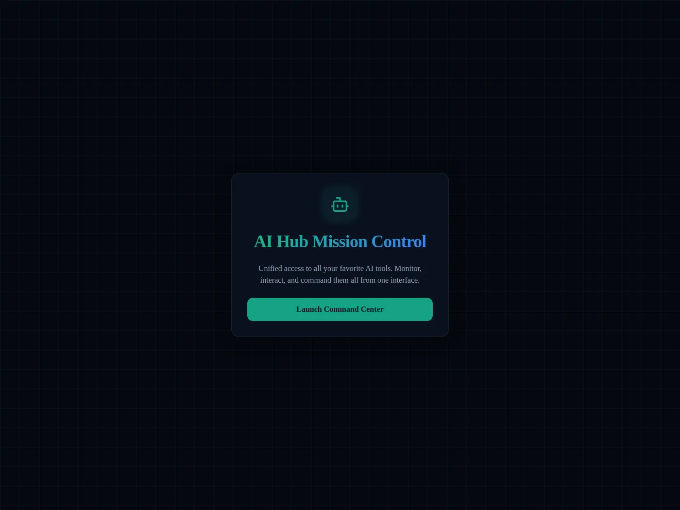 AI Dashboard Hub