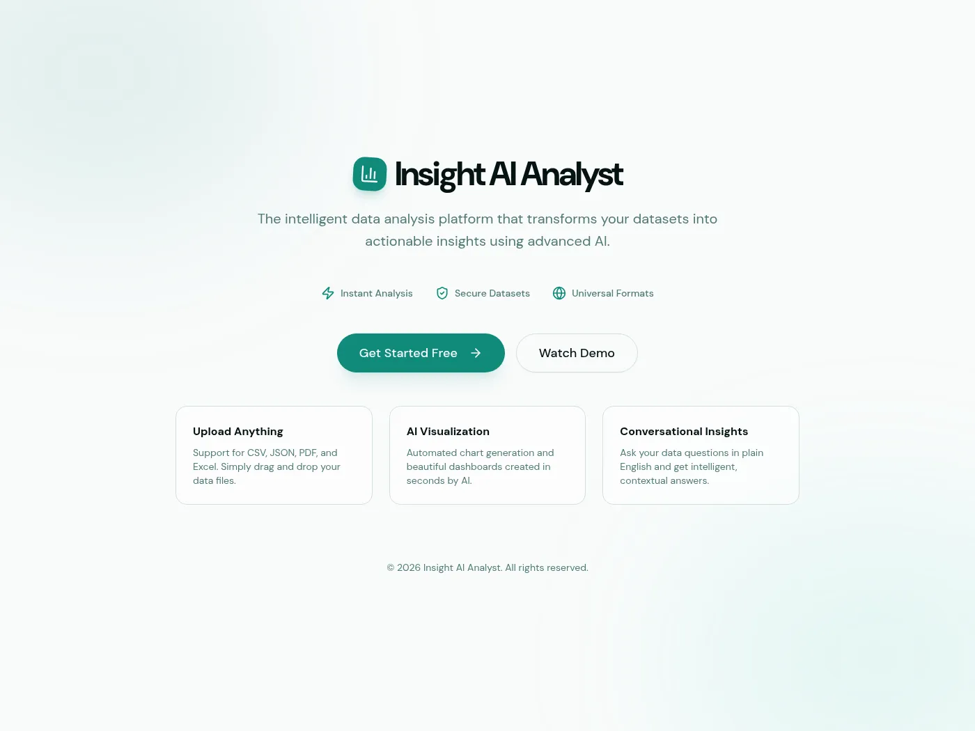 Insight AI Analyst