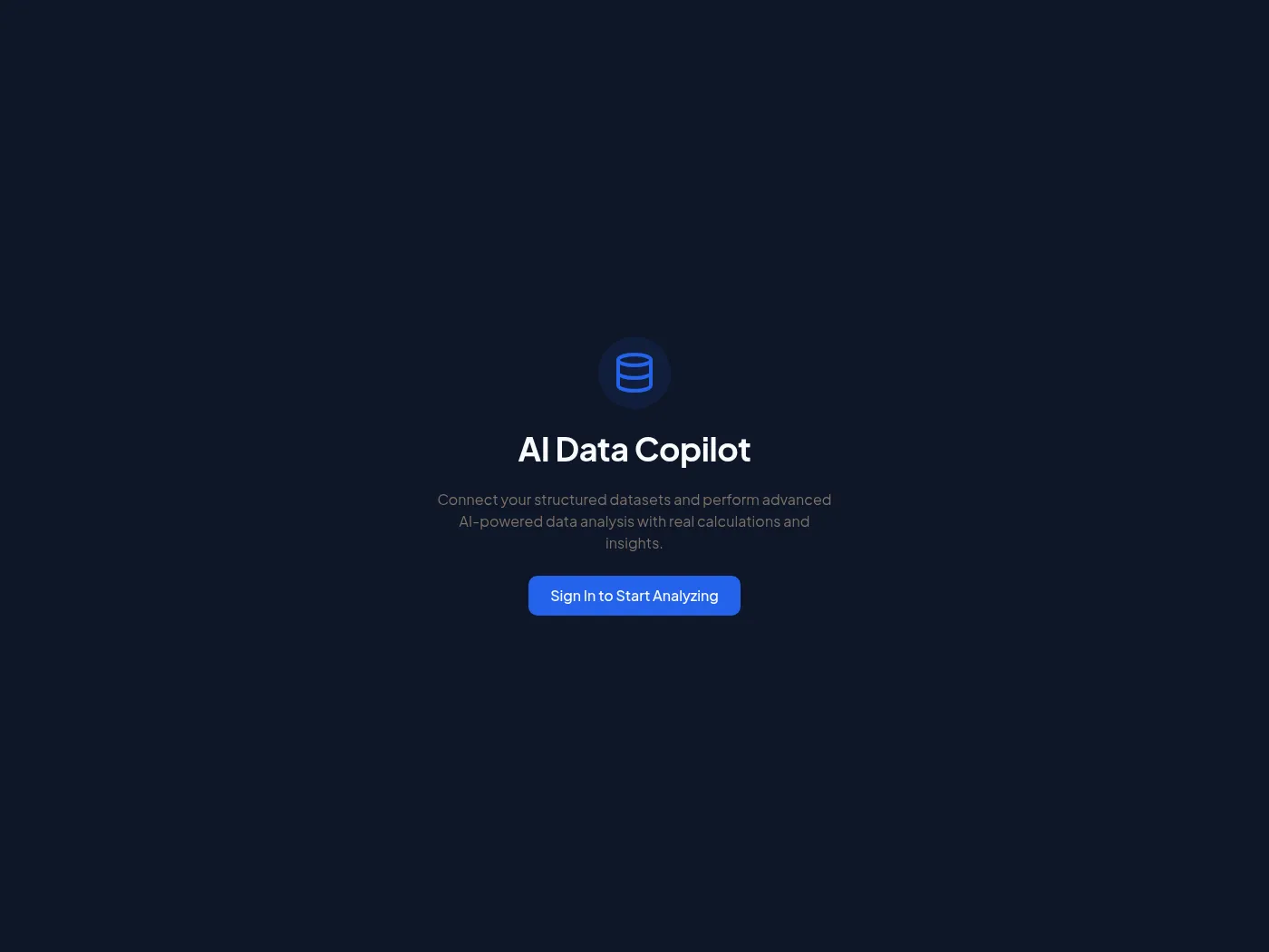 AI Data Copilot
