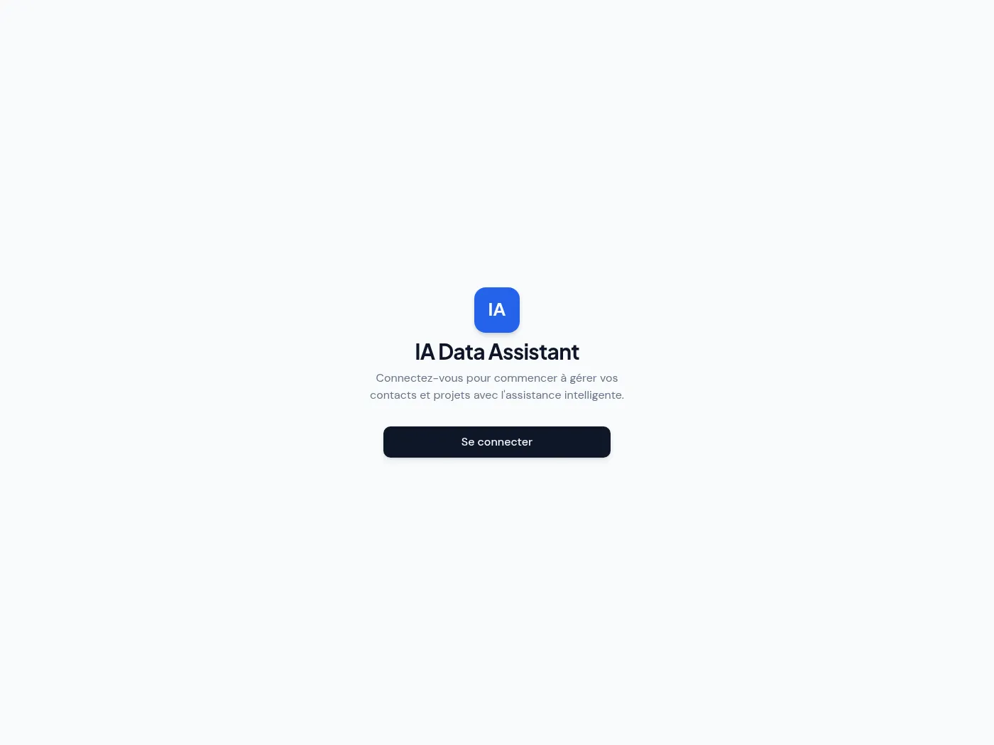 AI Data Management App