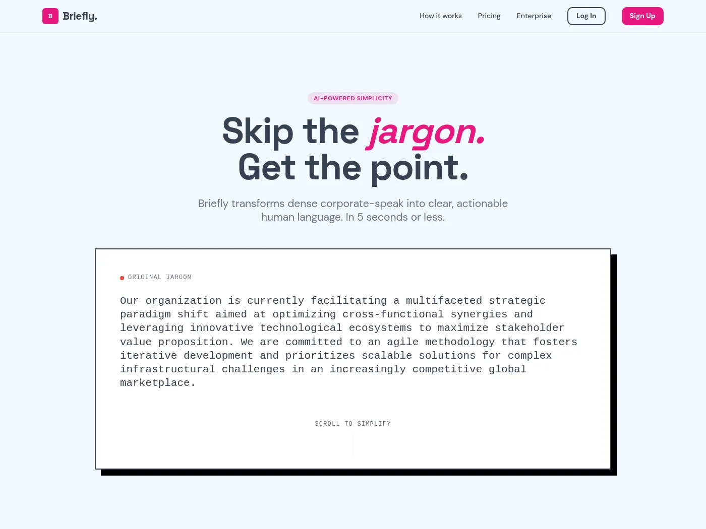 AI Demo Landing Page