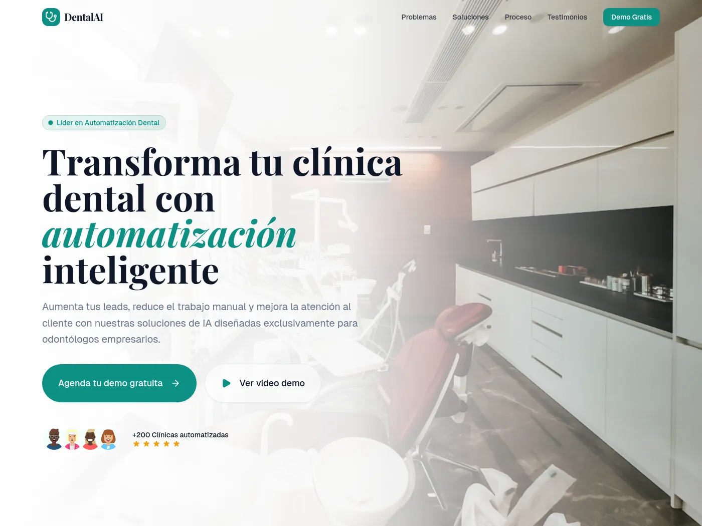 DentalAI Solutions Landing
