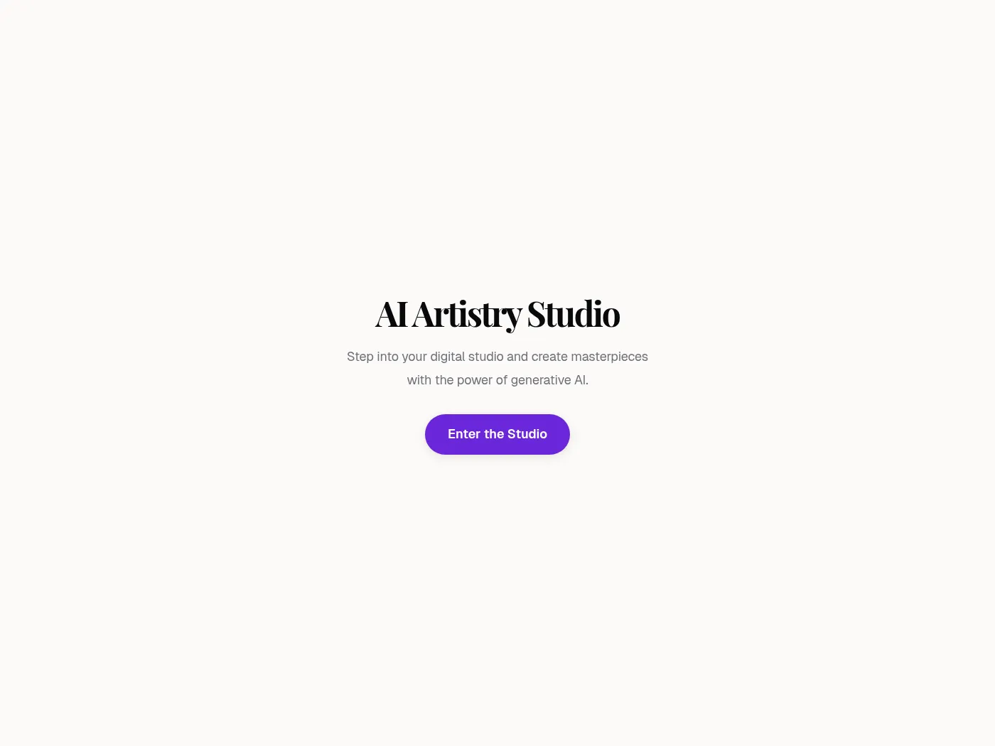 AI Artistry Studio