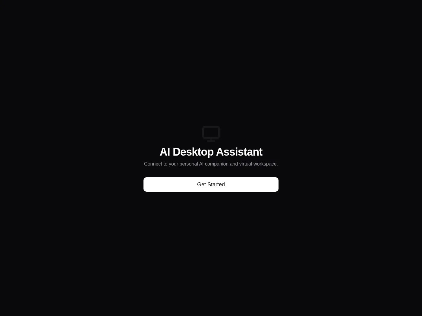 AI Desktop Assistant